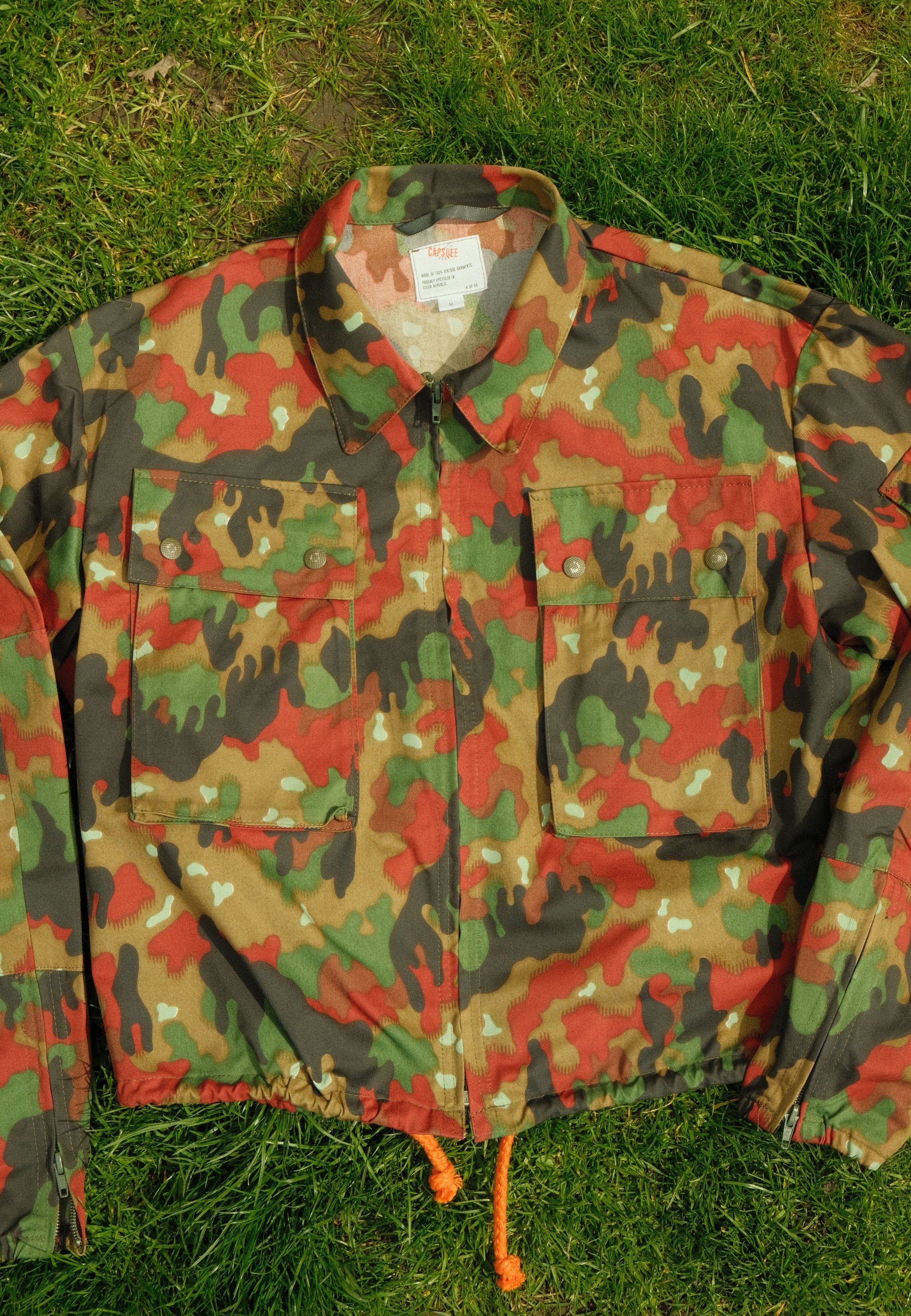 CAPSULE CL9.2 - 80s Swiss Alpenflage army Jacket ~ Vintage Store ...